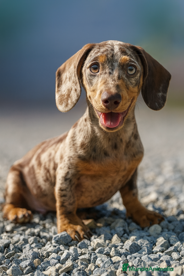 🐾 Frisco – Teckel miniatura Merlé chocolate 💎 en venta en Madrid ...